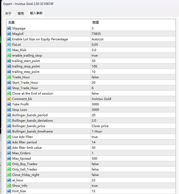 Invictus Gold MT4 V2.50 - 无广告 - 2023-10-18 | 非与或