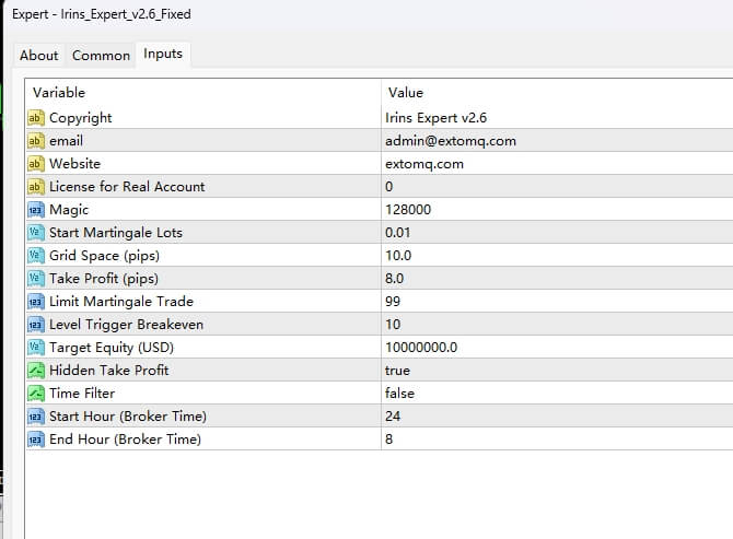 Irins_Expert_v2.6_Fixed - 无广告 - 2024-04-01 - Irins Expert v2.6 EA 是一款全 ...