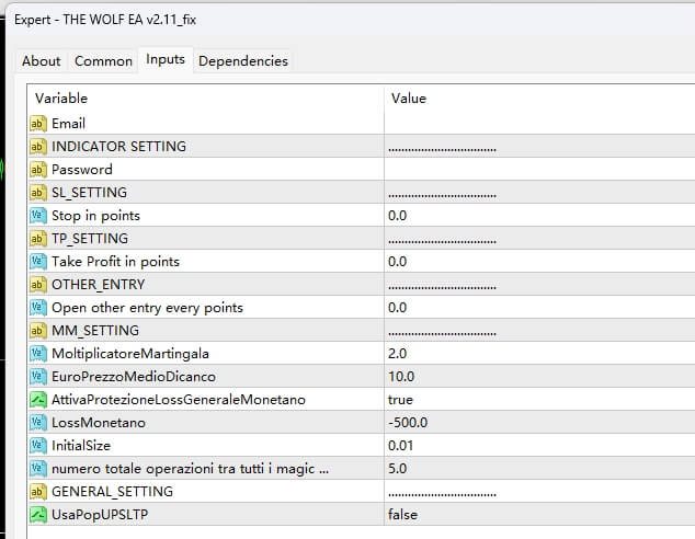 THE WOLF EA v2.11_fix - 无广告 - 2024-04-22 - 深入测评 - THE WOLF EA v2.11：外汇 ...