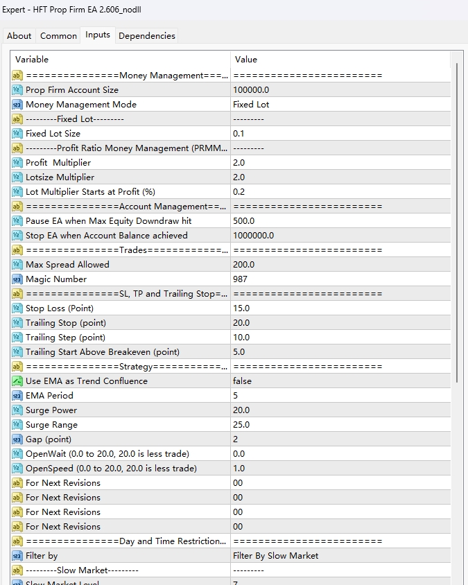 HFT Prop Firm EA 2.606_nodll - 无广告 - 2024-04-26 - HFT Prop Firm EA V2 ...
