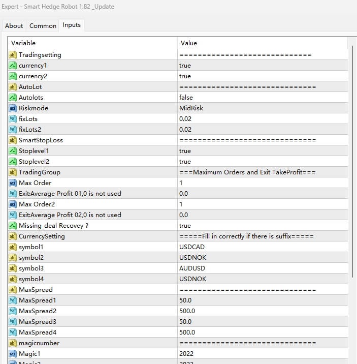 Smart Hedge Robot - 无广告 - 2024-06-23 - Smart Hedge Robot MT4 EA（也简称为 ...