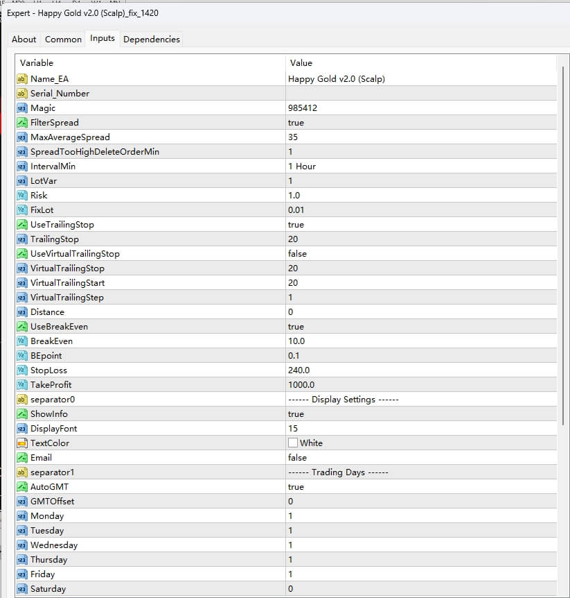 Happy Gold v2.0 (Scalp)_fix_1420 - 无广告 - 2024-08-08 - Happy Gold v2.0是 ...