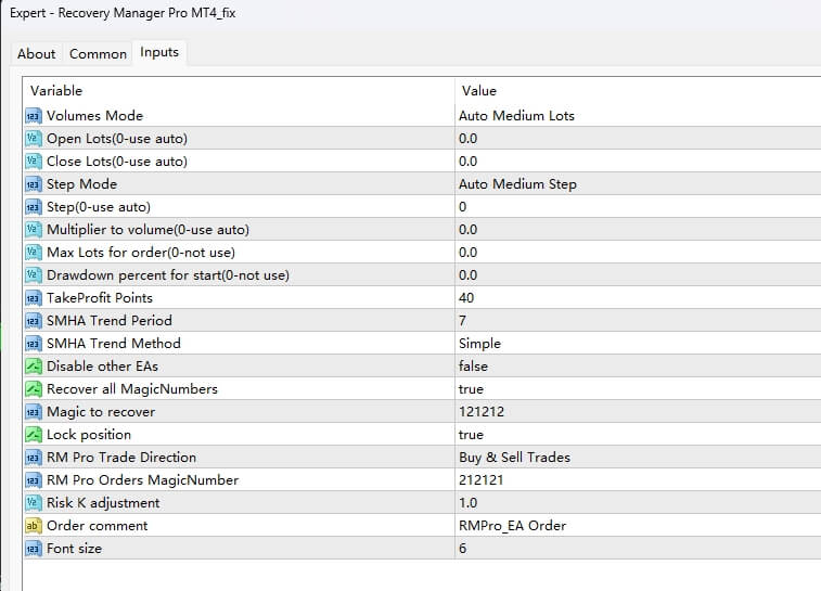 Recovery Manager Pro MT4_fix - 无广告 - 2024-09-09 - **Recovery Manager ...